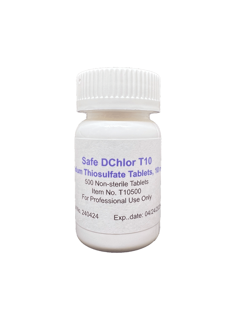 Sodium Thiosulfate (Safe DChlor) De-chlorination Tablets – Brim ...